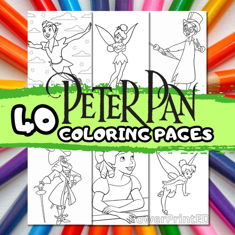 Peter Pan Printable - Etsy