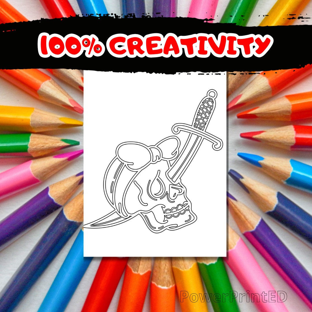 58 TATTOO Coloring Pages/ Printable Coloring Pages/coloring Pages for ...