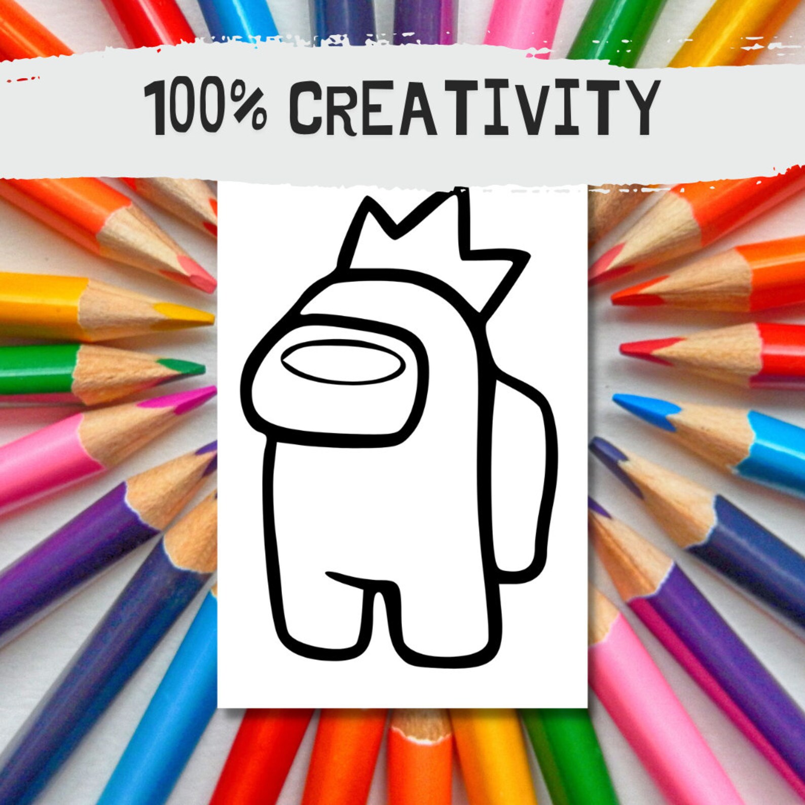 30 AMONG US Coloring Pages / Among Us Printable Pages/a4 - Etsy