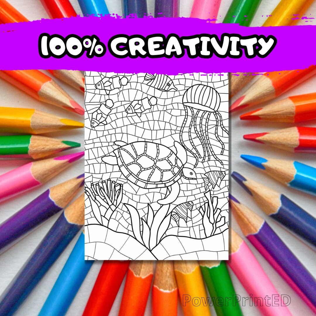22 MOSAIC Coloring Pages/printable Coloring Pages/ Kid Coloring Pages ...
