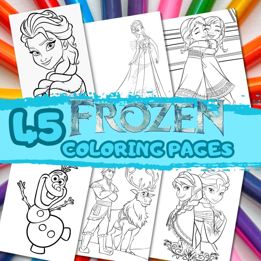 Frozen Coloring Pages Disney
