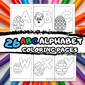 26 ABC ALPHABET Coloring Pages/printable Alphabet Coloring Pages/abc ...