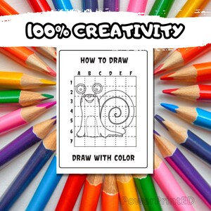 10 HOW TO DRAW Coloring Pages/ Learn to Draw /printable Coloring Pages ...