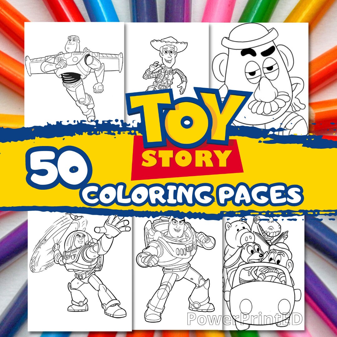 50 páginas para colorear de Toy Story / páginas para colorear de ...