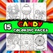 15 CANDY Coloring Pages/ Food Coloring Pages/ Cute Coloring Pages ...