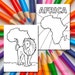 15 AFRICA Coloring Pages/ African Coloring Pages/ Kid Coloring Pages ...