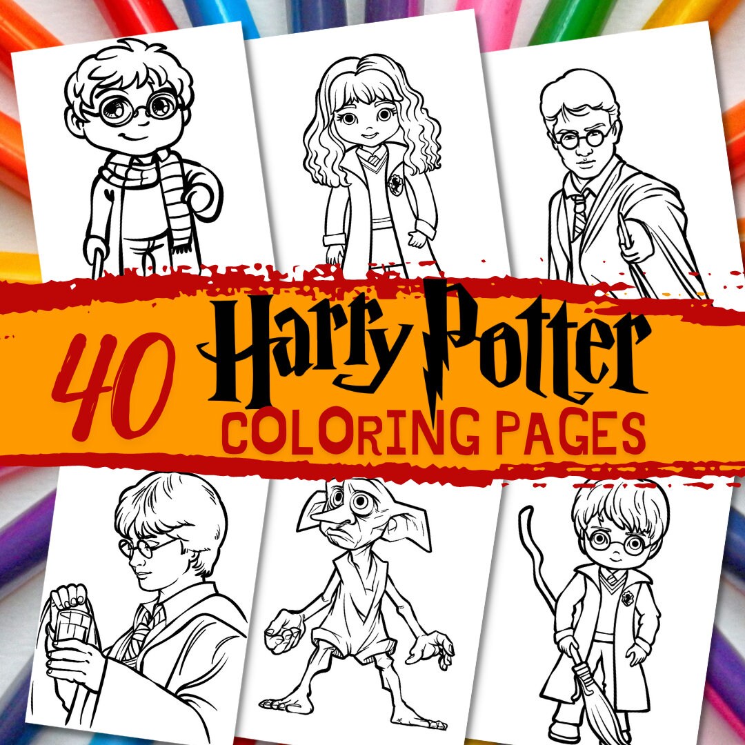 Harry Potter Coloring Pages Quidditch Robes