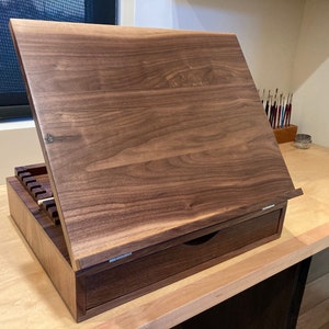 Large Tabletop Easel With Drawer - Etsy