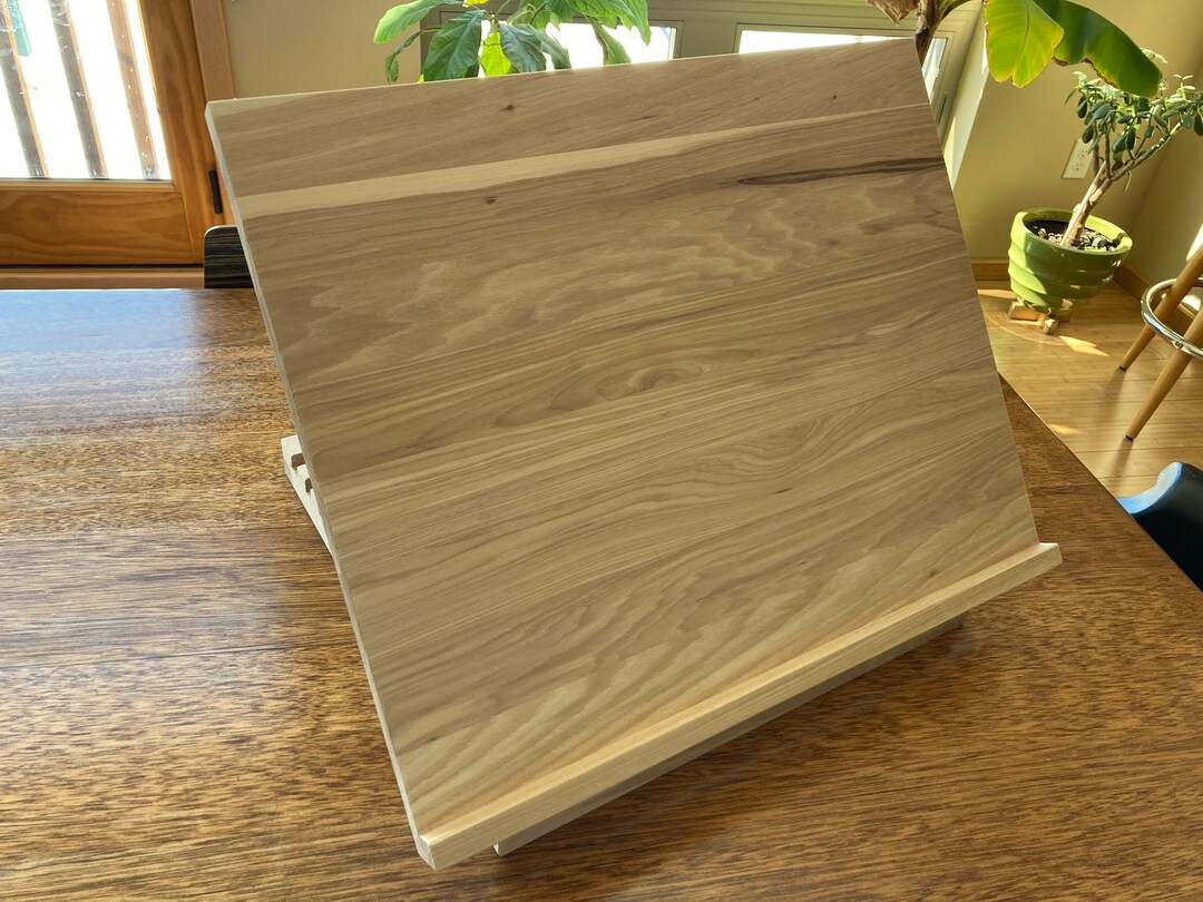 Large Hickory Tabletop Easel - Etsy