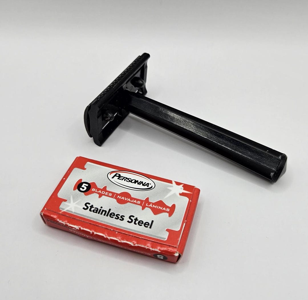 Vintage 1950s STAR Bakelite Safety Razor - Etsy