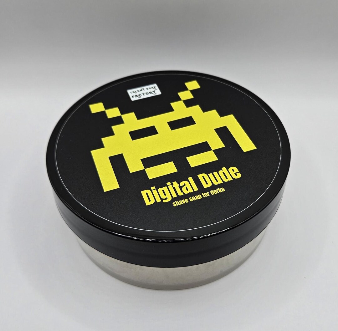 Digital Dude Lightly Mentholated Shave Soap 4oz - Etsy