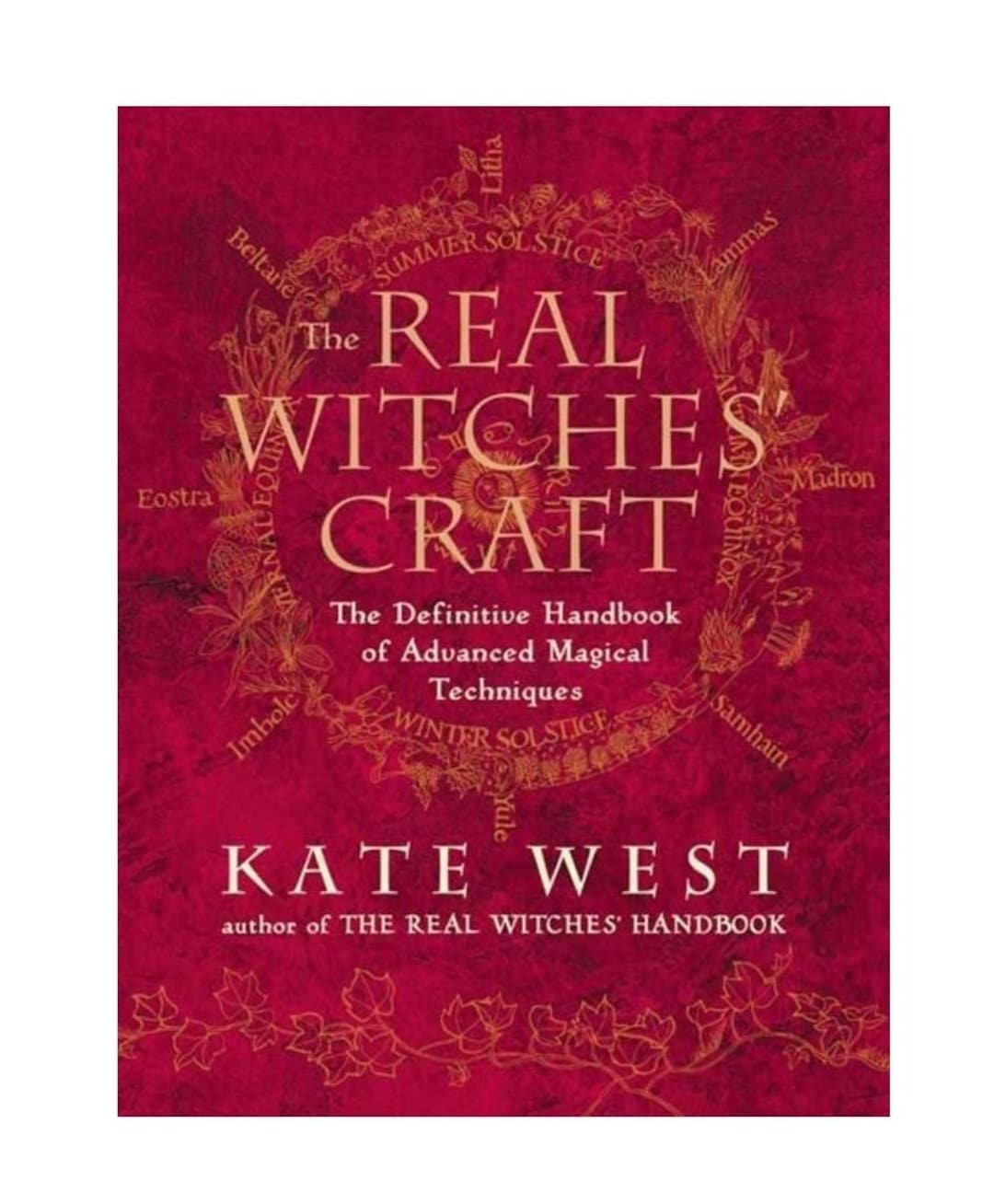 BOOK!! the Real Witches' Craft by Kate West (288 Pages)(paperback) - Etsy
