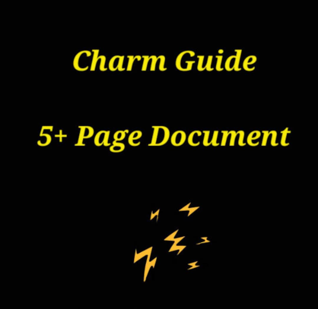 CHARM GUIDE!! Charm Divination Symbolism & Meanings Guide (5+ Pages ...