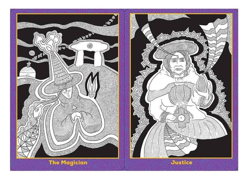 CARD DECK!! Visionary Path Tarot Deck and Guidebook Set (78 Cards ...