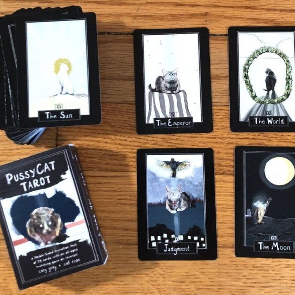 Kitten Tarot Deck - Etsy