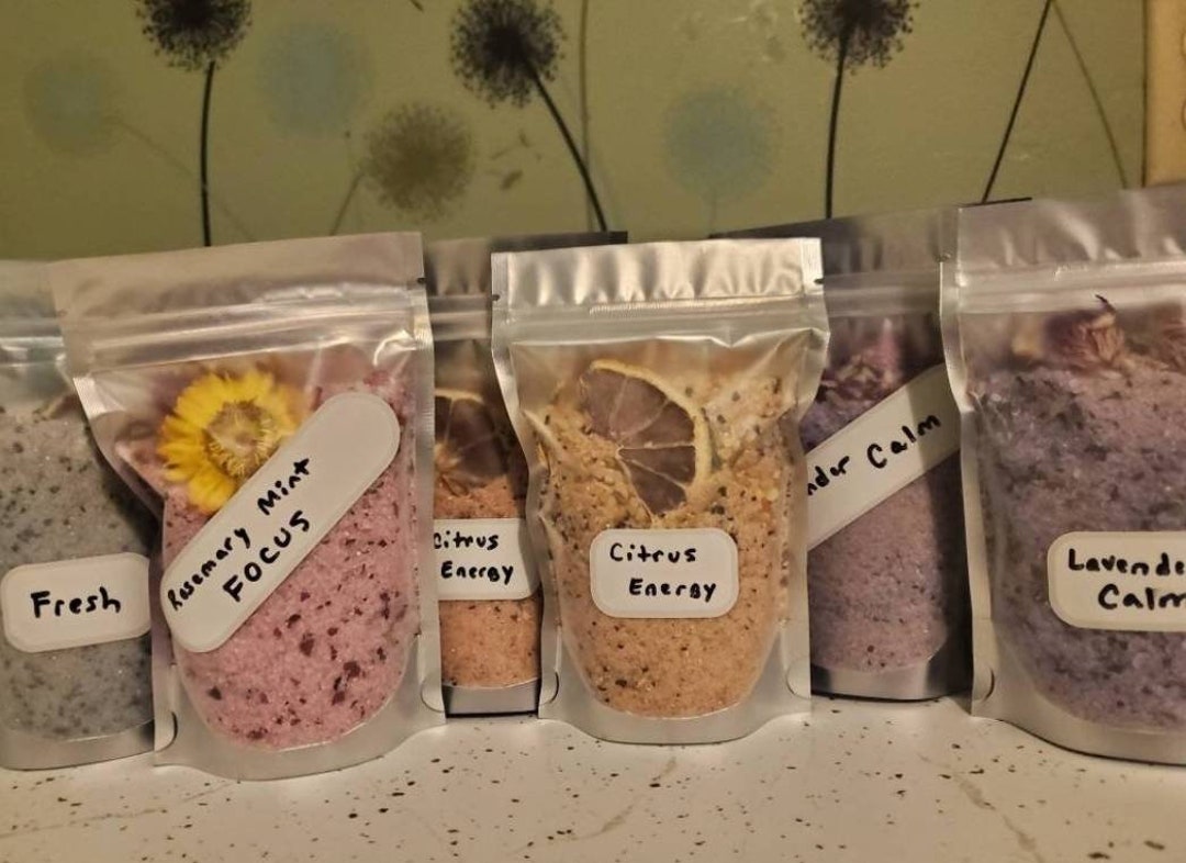 BATH SOAKS!! Spiritual Health & Protection Cleansing Bath Kits (5 Scent ...