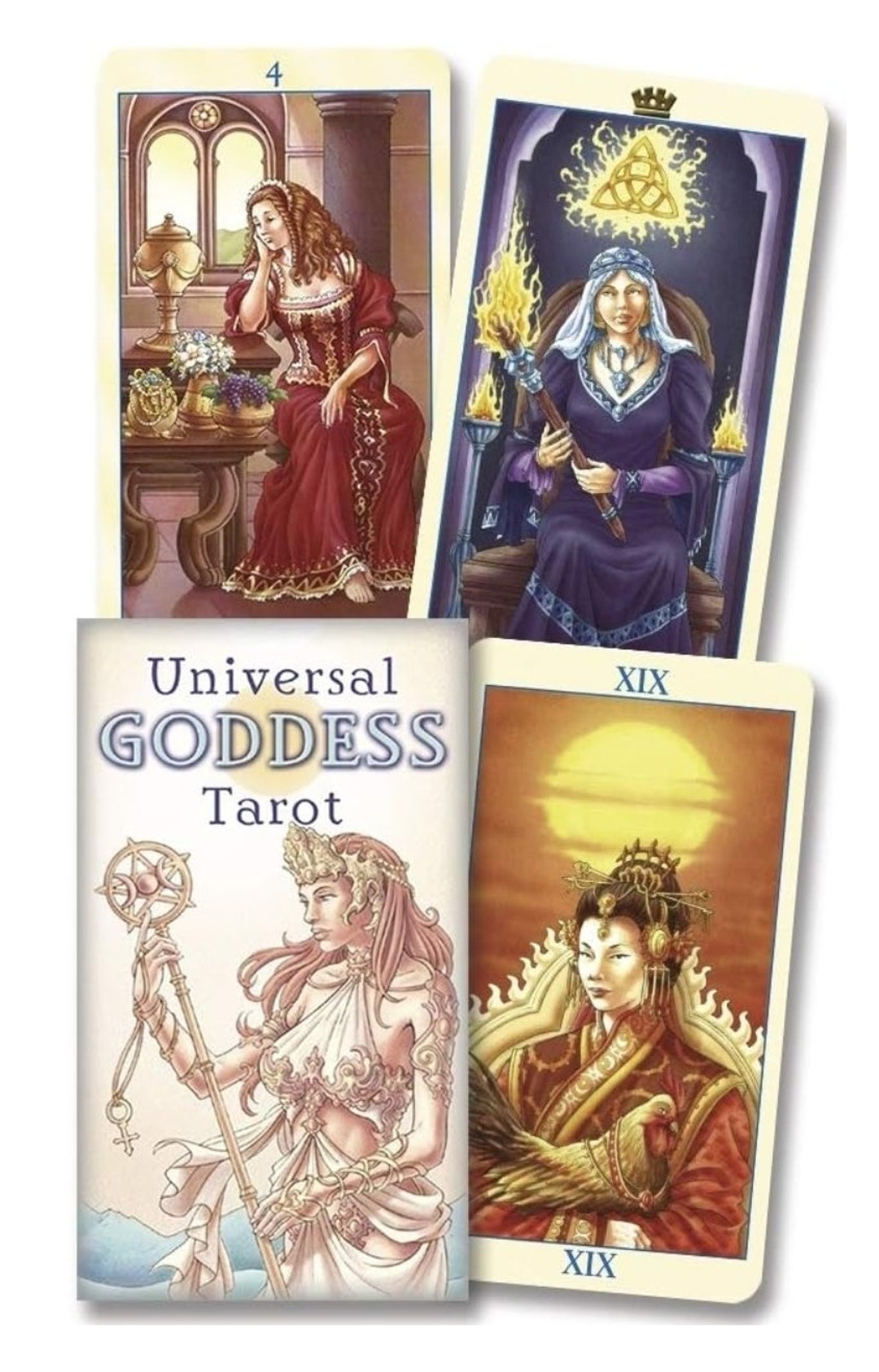 CARD DECK Universal Goddess Tarot Deck With Instructions 78 ...
