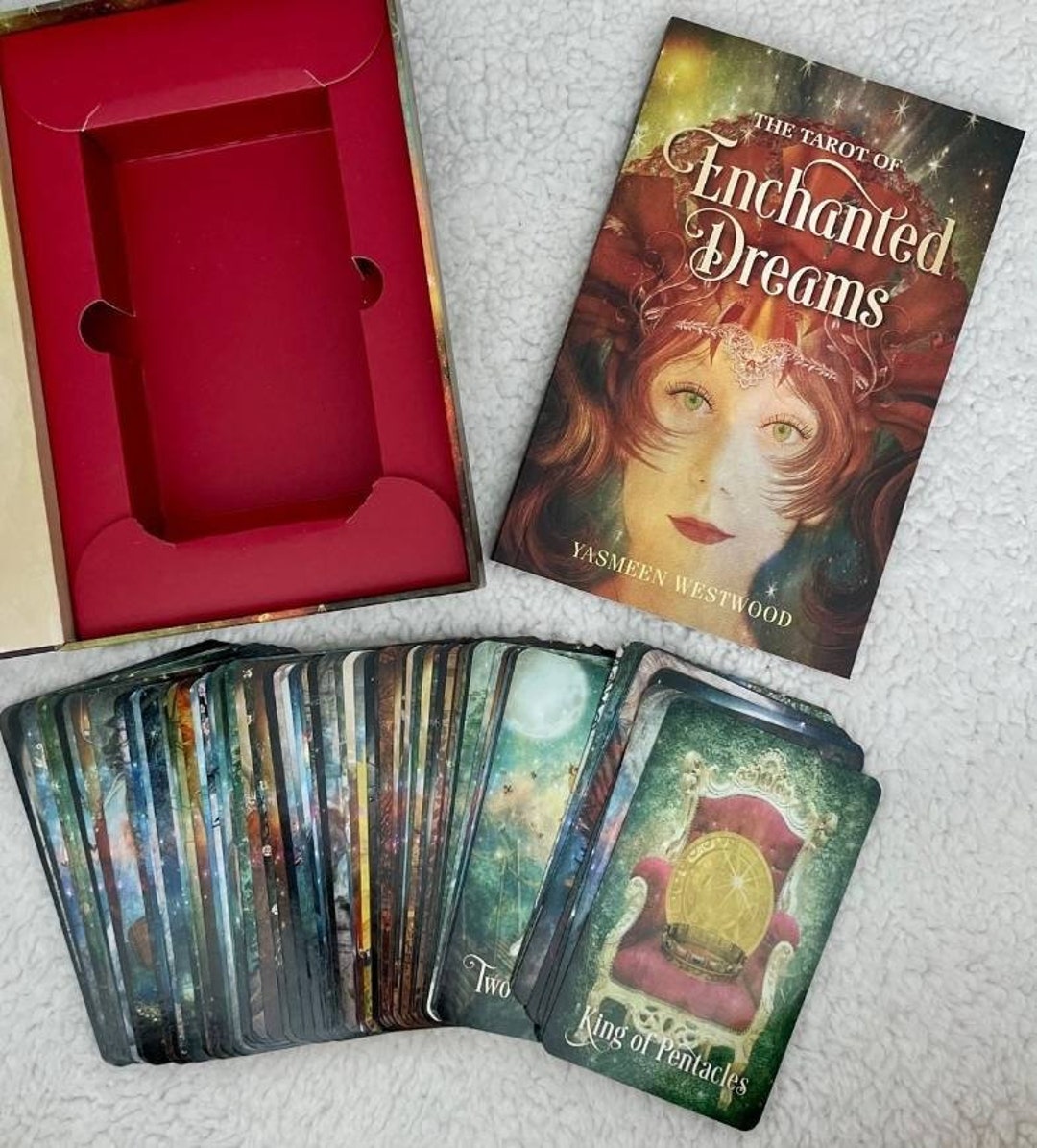 CARD DECK!! the Tarot of Enchanted Dreams Deck and Guidebook Set (78 ...