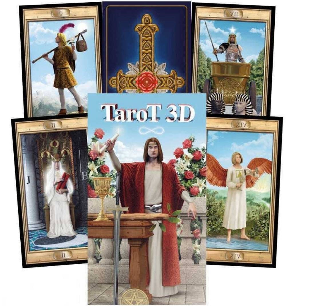 CARD DECK!! Tarot 3D Grand Trumps Deck (22 Cards)(major Arcana Only ...