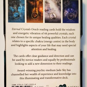 CARD DECK Eternal Crystals Oracle Deck and Guidebook Set 44 Cards & 64 ...