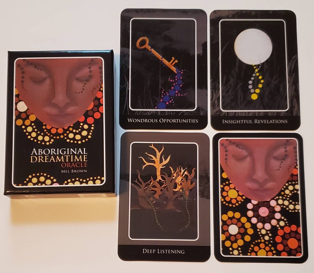 CARD DECK Aboriginal Dreamtime Oracle Deck and Guidebook Set - Etsy