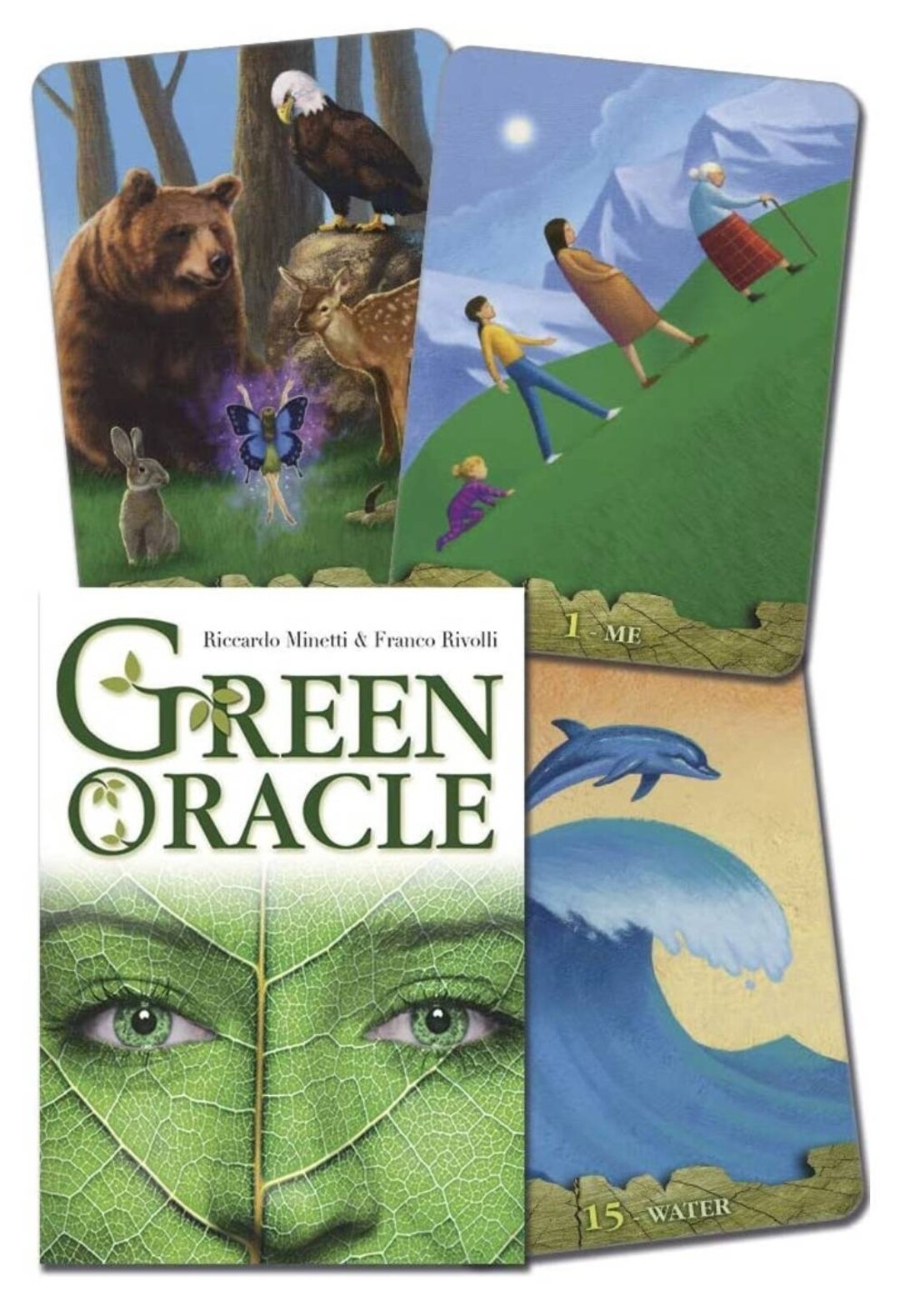 CARD DECK!! Green Oracle Deck and Guidebook Set (36 Cards)(standard ...