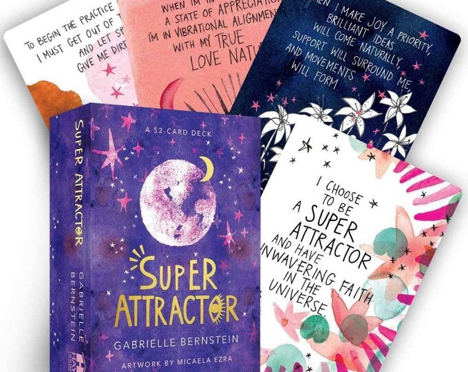 CARD DECK!! Super Attractor Oracle Deck (52 Cards)(standard Version) - Etsy