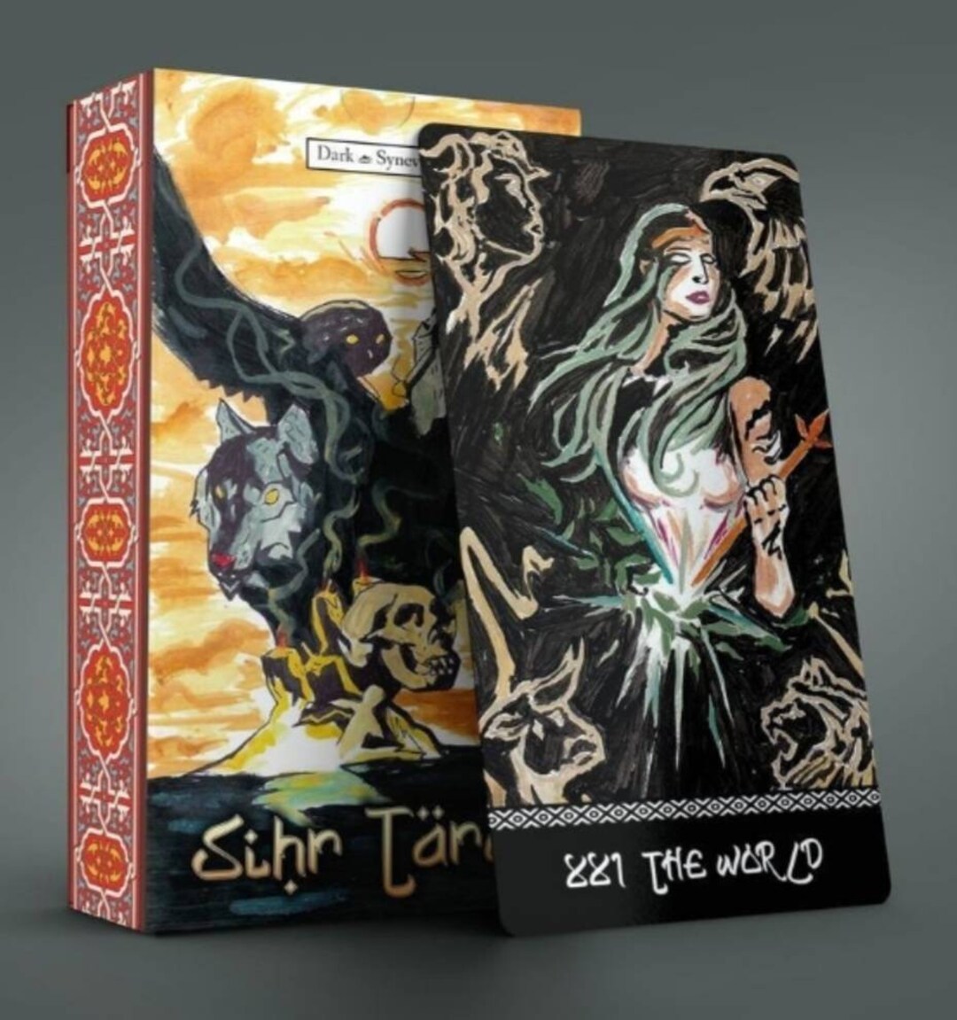 CARD DECK Sihr Tarot Deck and Guidebook Set 78 Cards & 56 - Etsy
