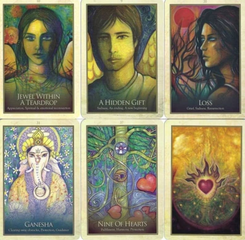 CARD DECK Gaia Oracle Deck and Guidebook Set 45 Cards & 88 - Etsy