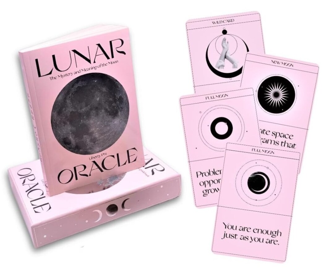CARD DECK!! Lunar Oracle Deck and Guidebook Set (36 Cards)(standard ...