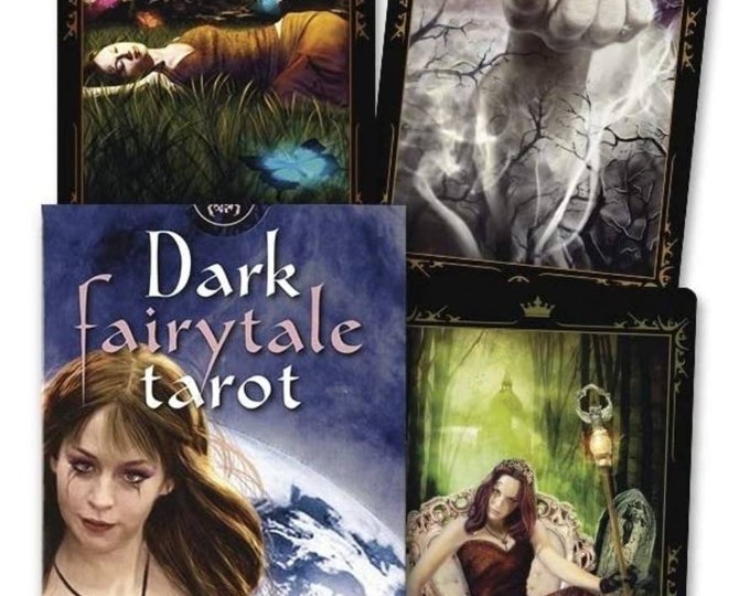CARD DECK!! Dark Fairytale Tarot Deck With Instructions (78 Cards ...