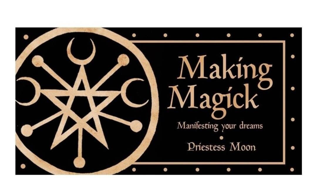 MINI INSPIRATION CARDS!! Making Magick Oracle Cards Deck (40 Cards ...