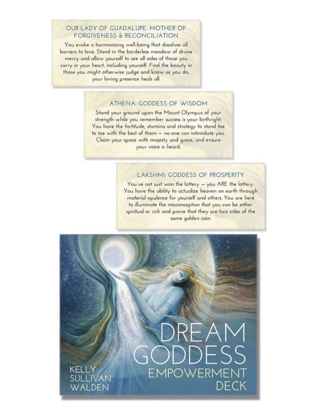 INSPIRATION CARDS!! Dream Goddess Empowerment Oracle Card Deck (55 ...