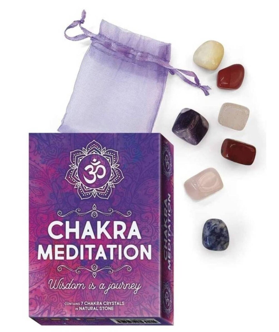 CHAKRA CRYSTAL KIT!! Chakra Meditation Oracle Crystal Kit With ...