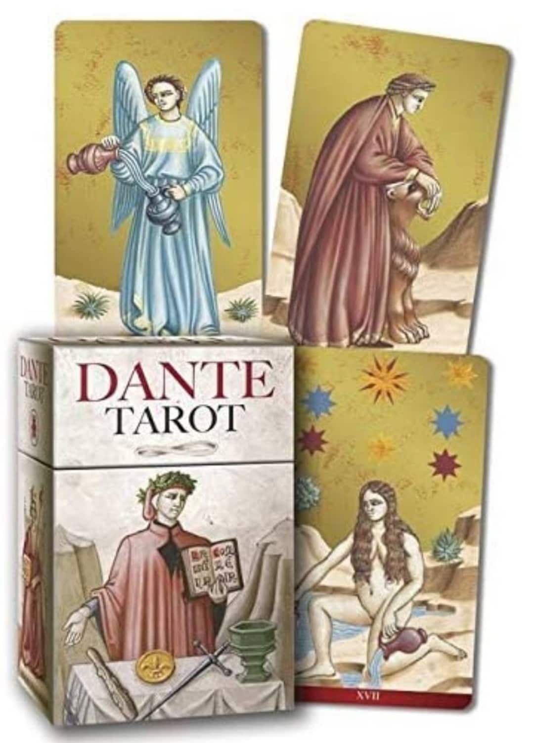 CARD DECK!! Dante Tarot Deck and Guidebook Set (78 Cards)(standard ...