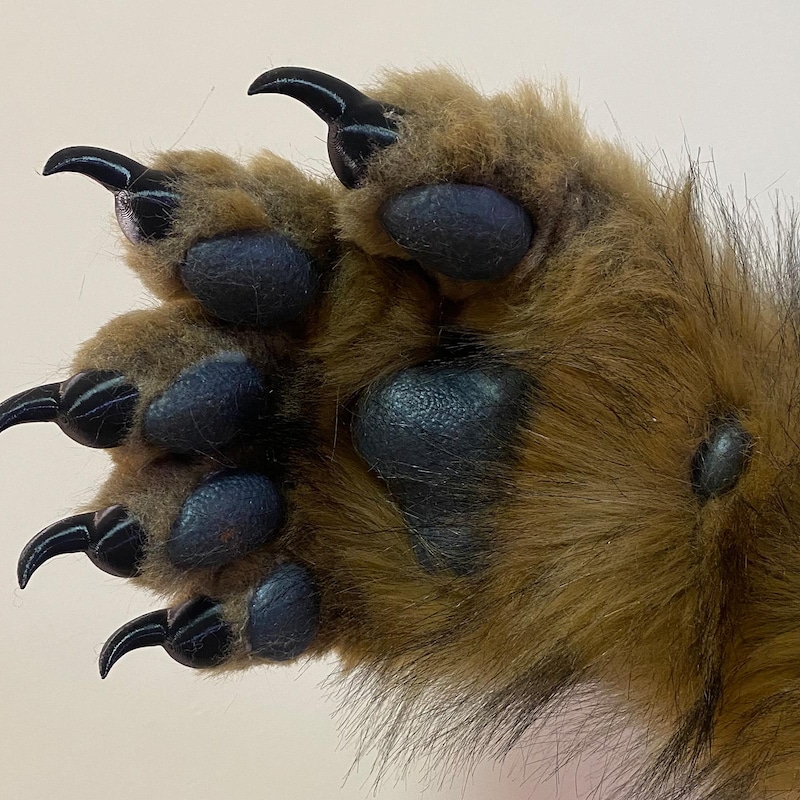 Realistic Furry Paw - Etsy