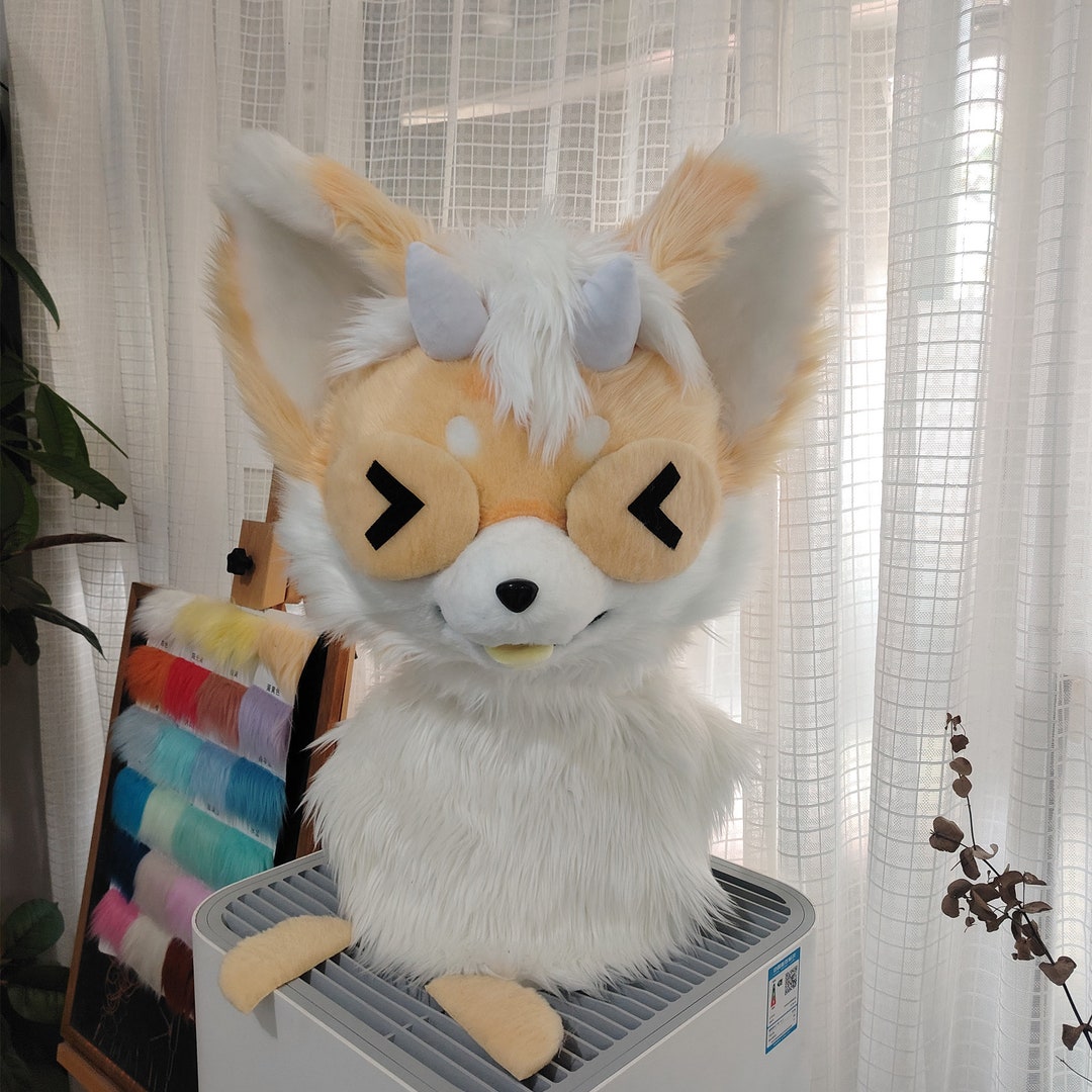 Movable Eyelids Fursuit Kemono Head: Skull Base Cosplay - Etsy