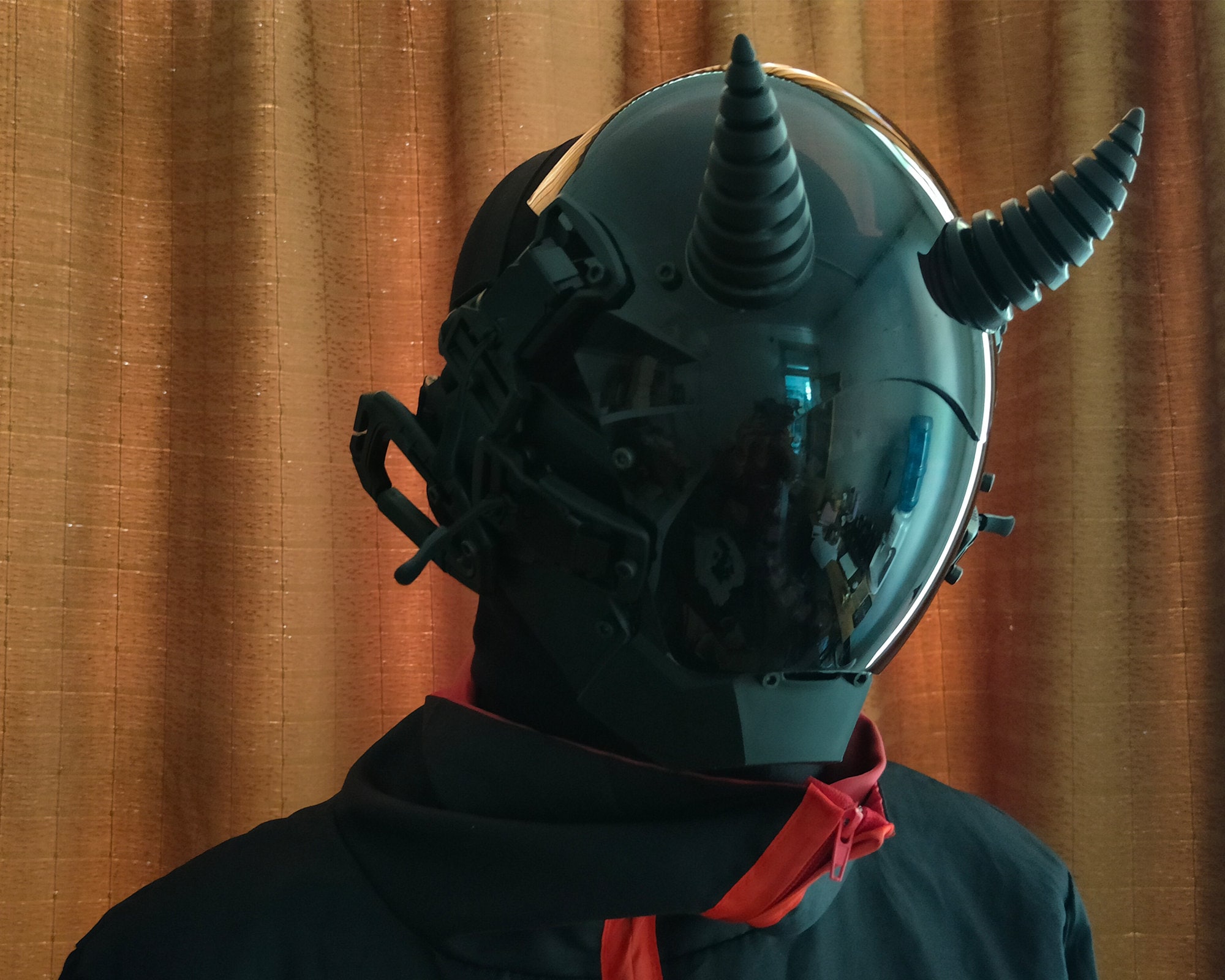 Cyberpunk Helmet Diy at Carmina Cox blog