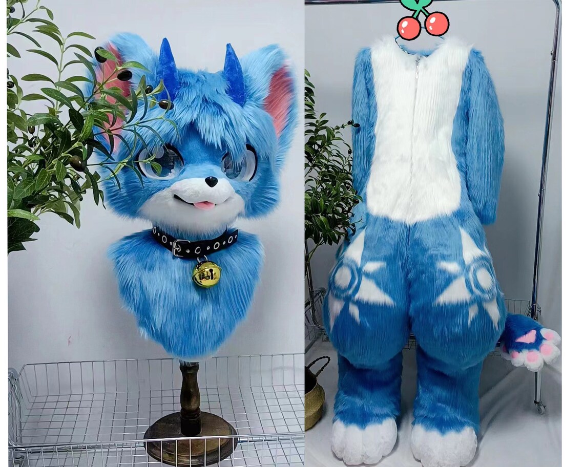 Fursuit Full-body Customization - Furry Paws Head Tail Shoes Clothes by ...