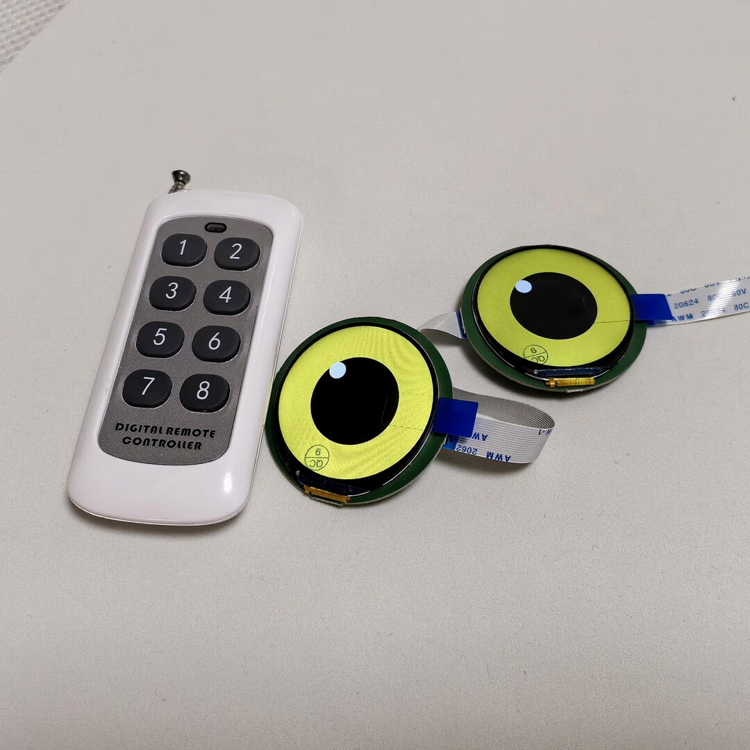 Sussie Magpie Demon Hunter LCD Eyes DIY Kit 3.0 for Fursuit Robot Doll ...