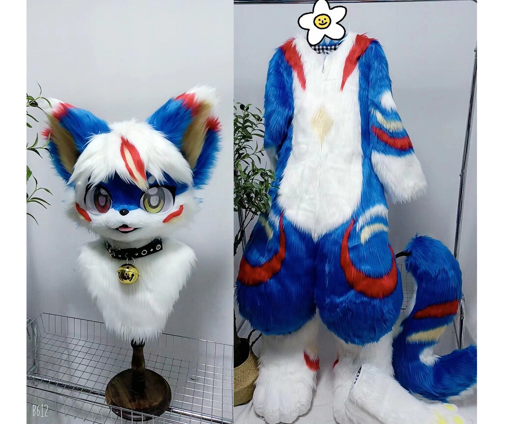 Fursuit Full-body Customization Furry Paws Head Tail Shoes Clothes by ...