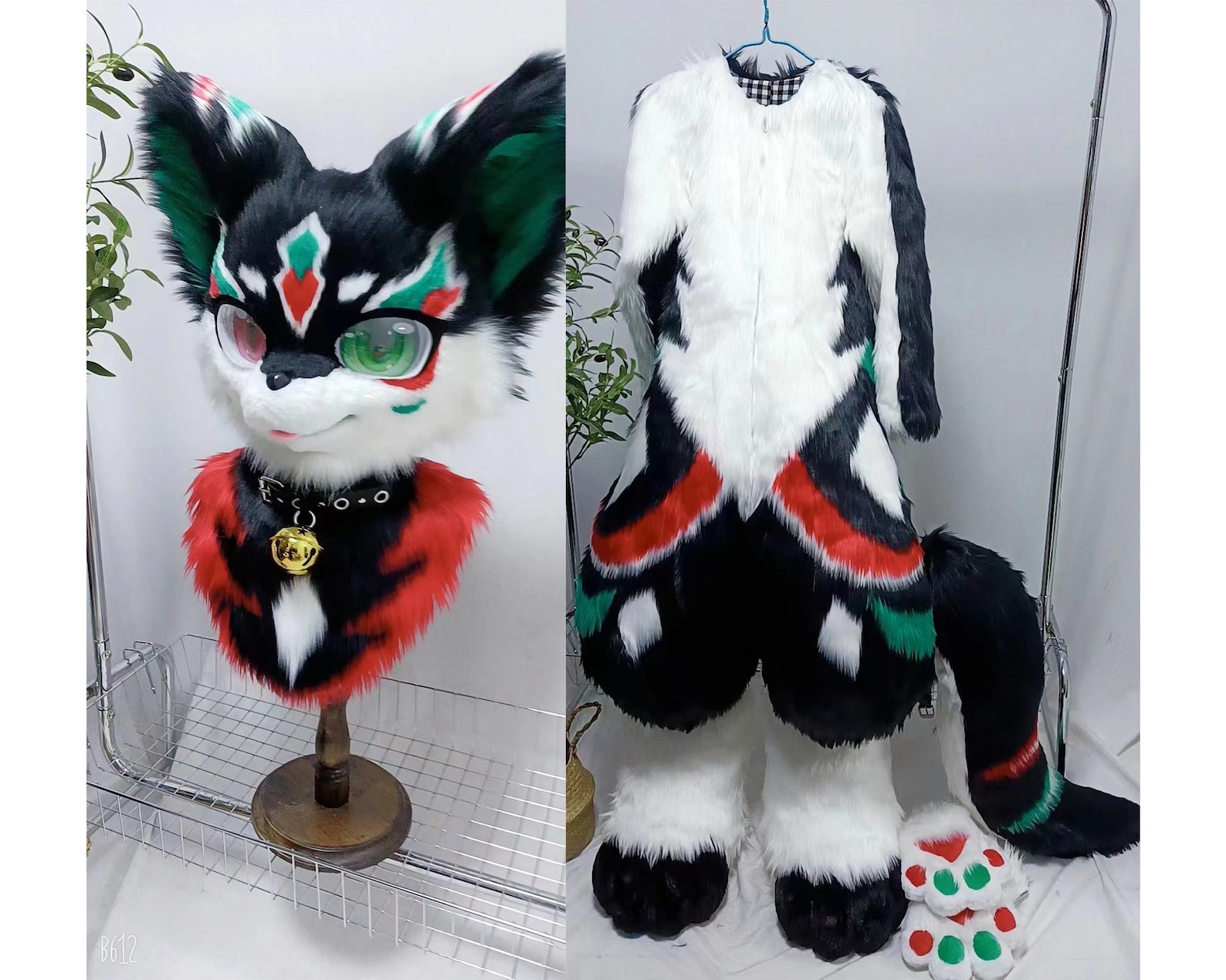 Fursuit Full-body Customization - Furry Paws Head Tail Shoes Clothes by ...