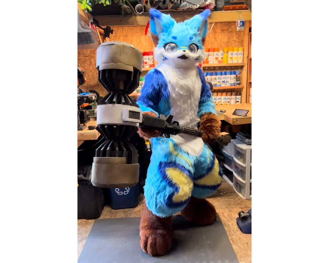 Fursuit Full-body Customization - Furry Paws Head Tail Shoes Clothes by ...