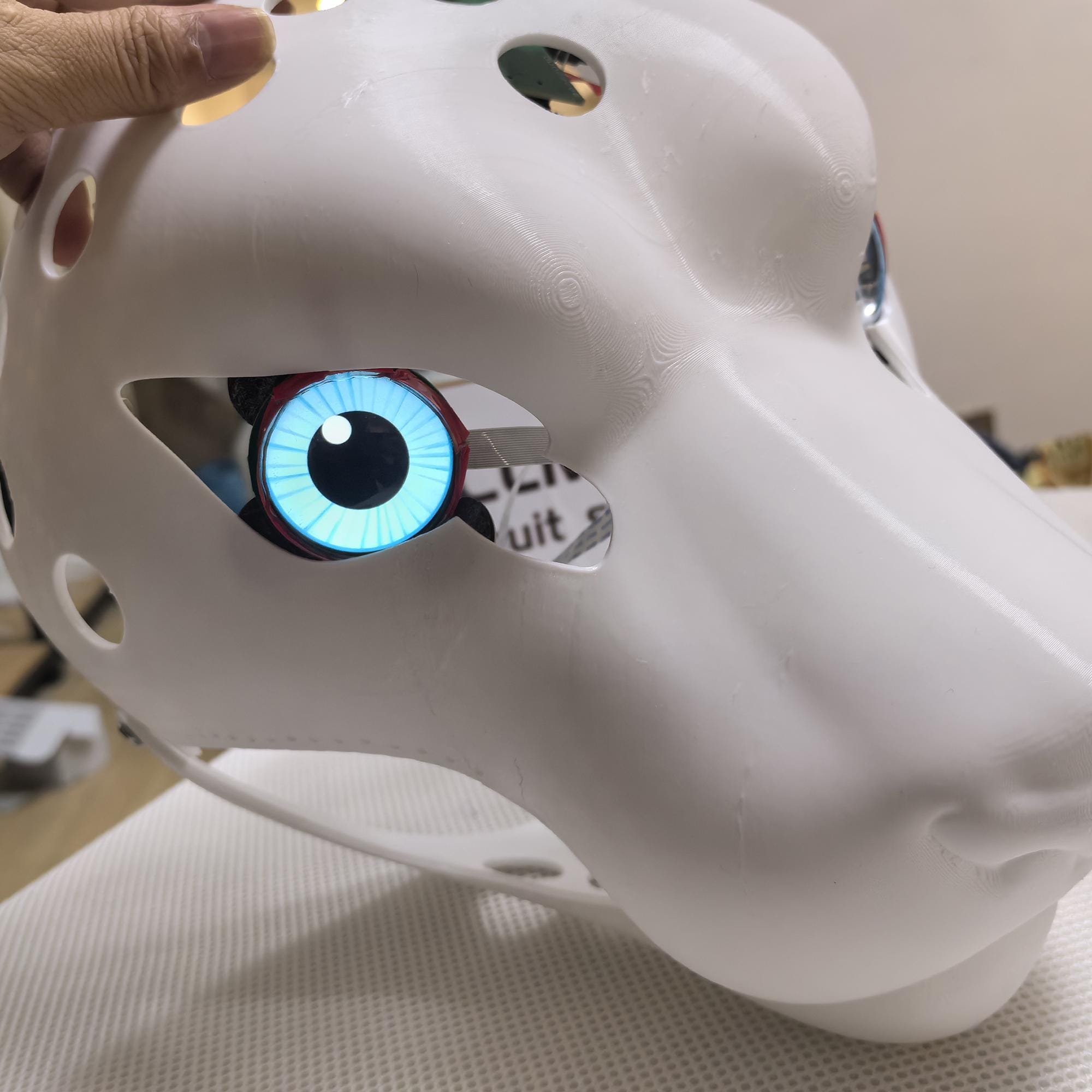 LCD Eyes DIY Kit 3.0 for Fursuit Robot Doll : Wireless Controller ...