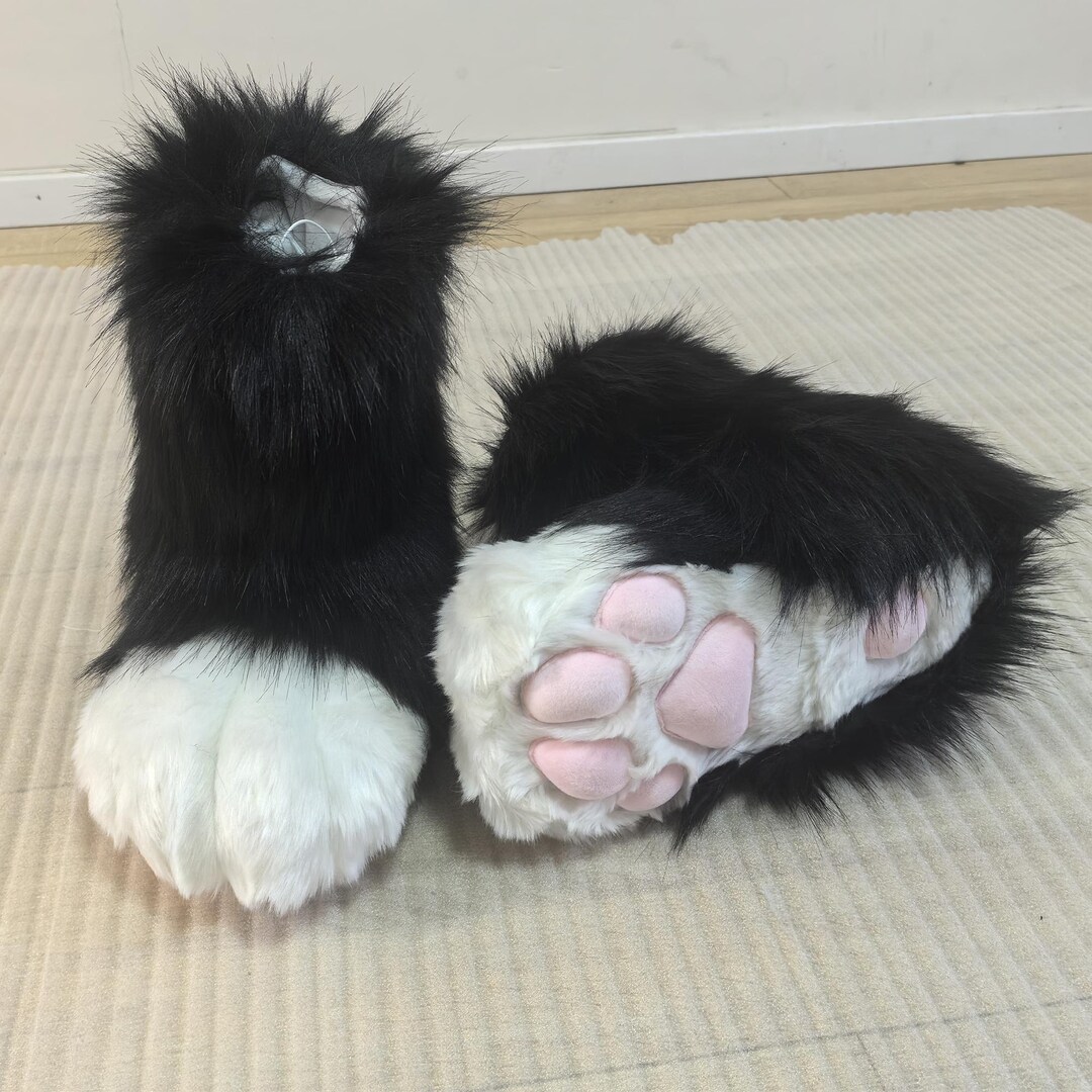 Indoor Version Foot Paws Fursuit Shoes : Furry Cosplay Customization - Etsy