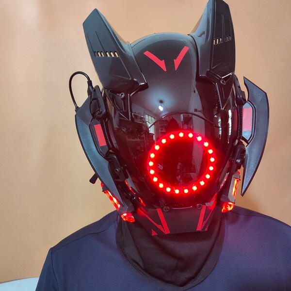 Cyberpunk Mask - Etsy