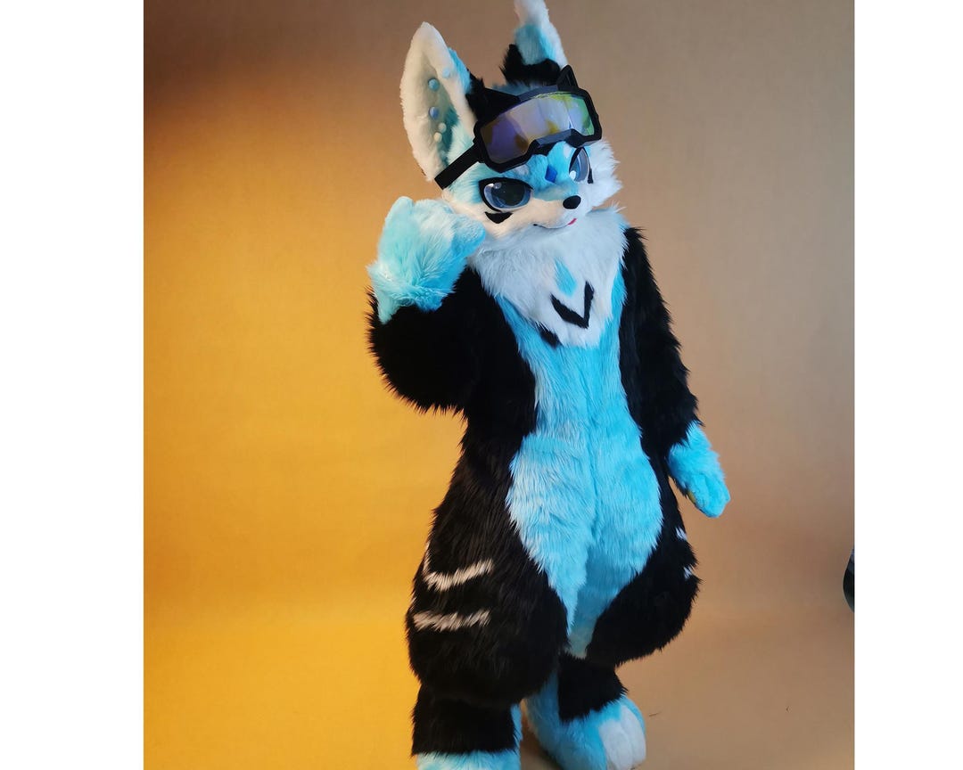 Fursuit Full-body Customization - Furry Paws Head Tail Shoes Clothes ...