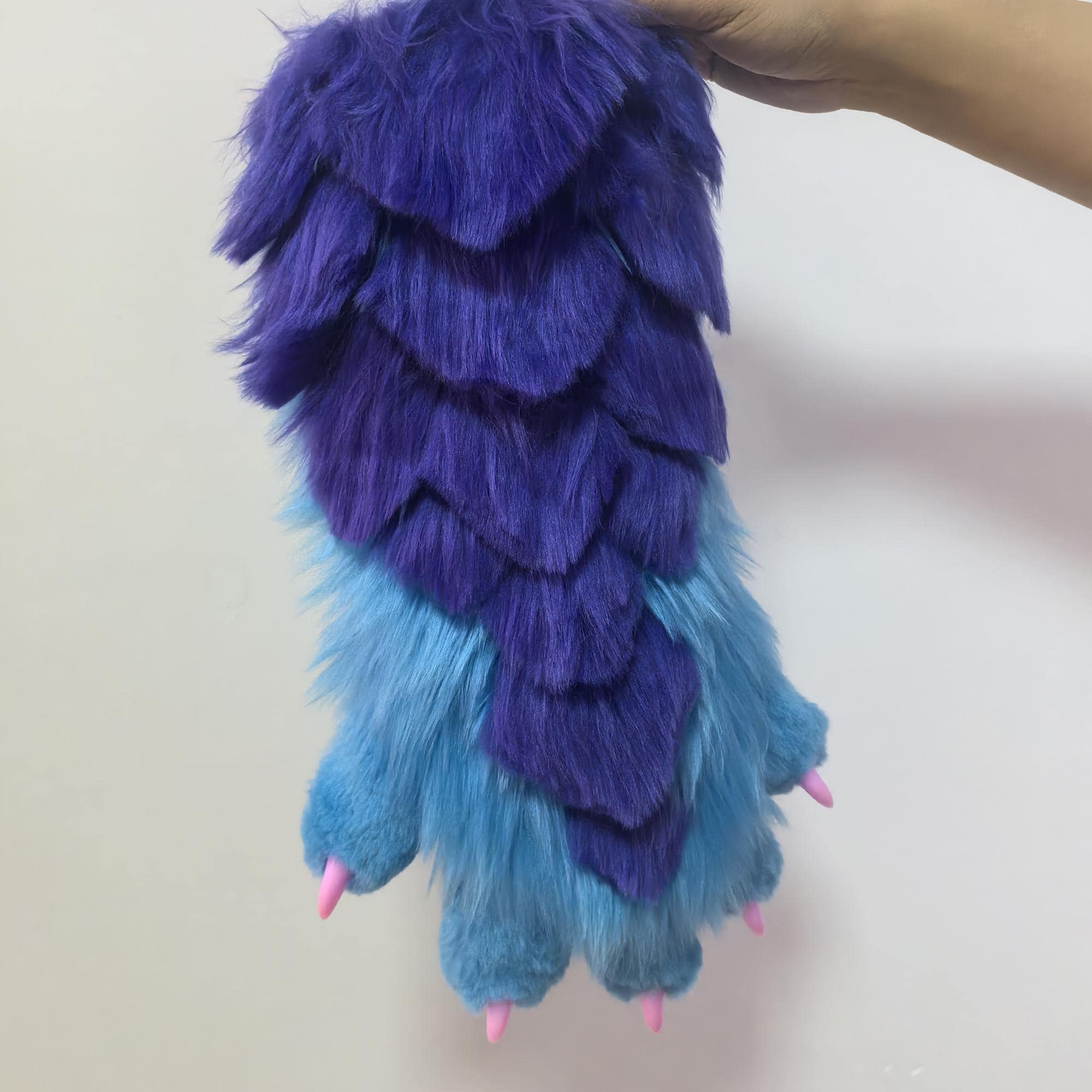 Dragon Scale Claws - Custom Detailed Version - 5 Fingers Fursuit Paws ...