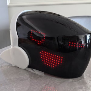 Fursuit Protogen Head Mask Kit Furry 3D Print Head Skull Base With ...