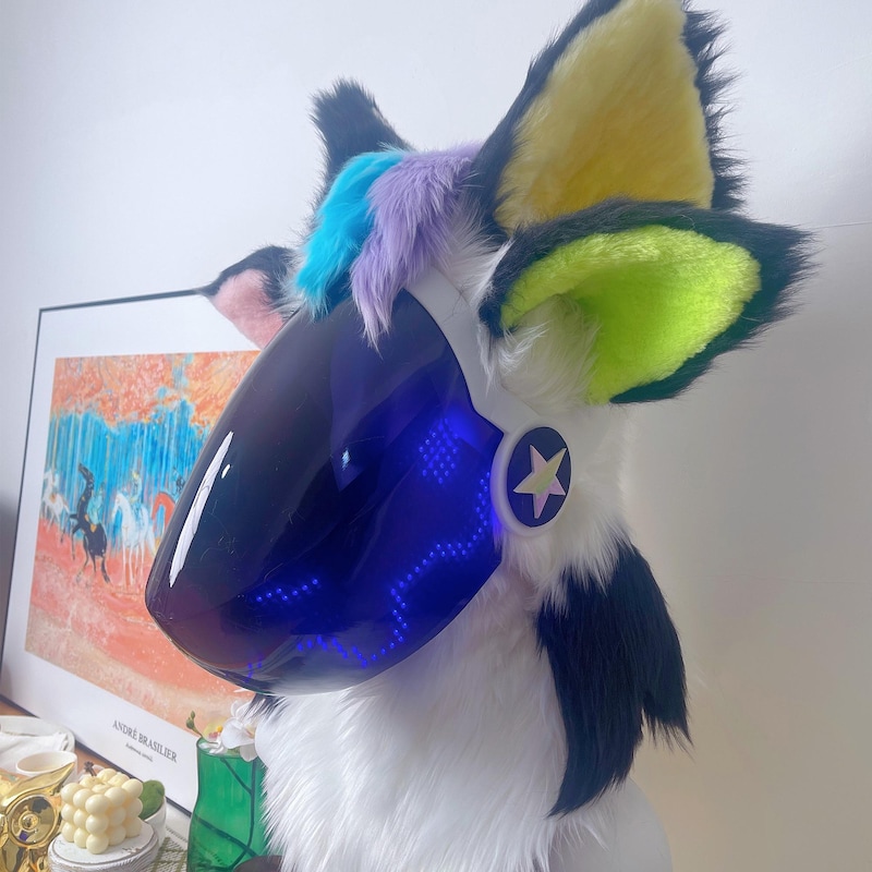 Premade Fursuit Protogen - Etsy